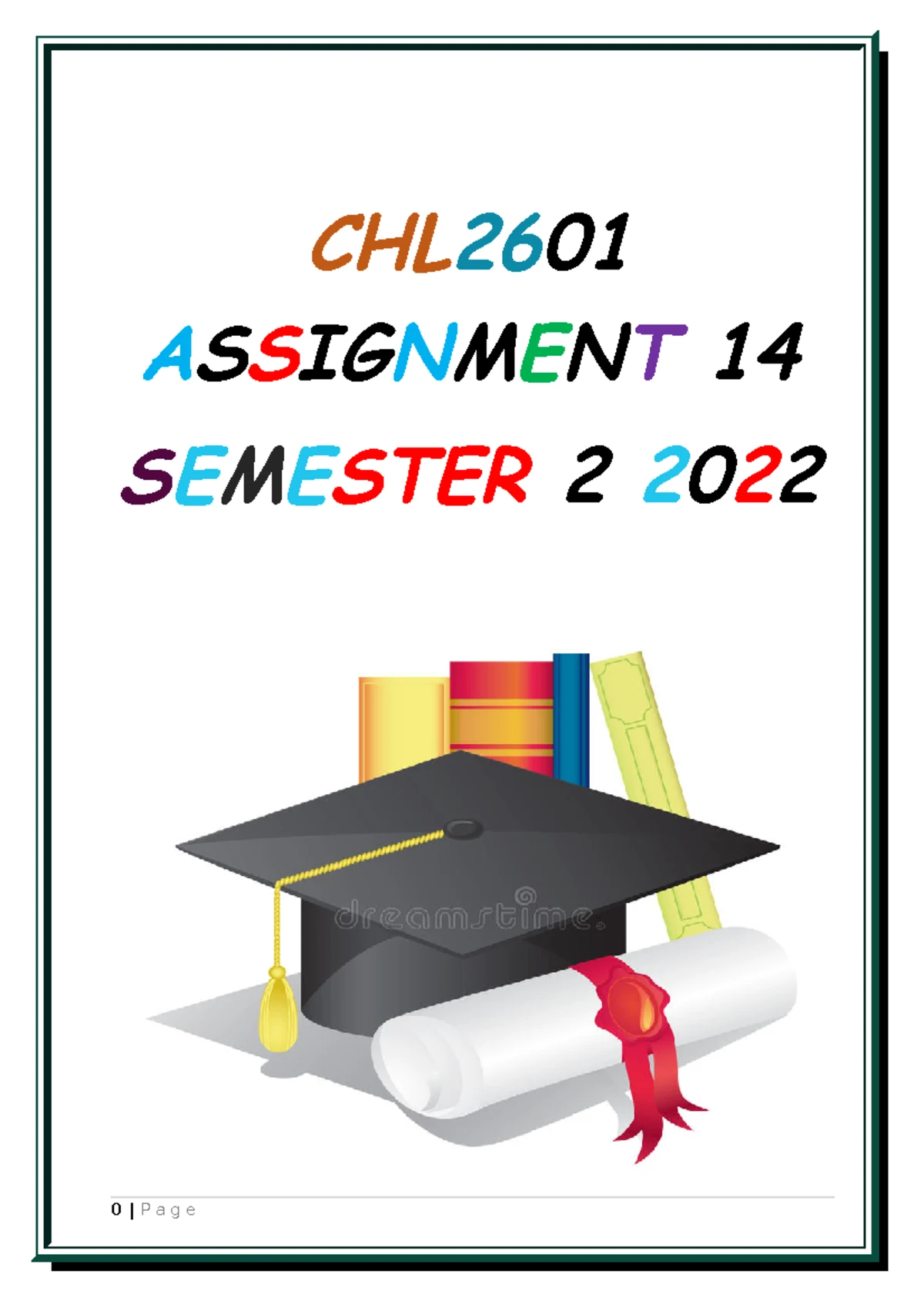 CHL2601 Assignment 8 Memo: Exploring Literature's Impact on Children ...