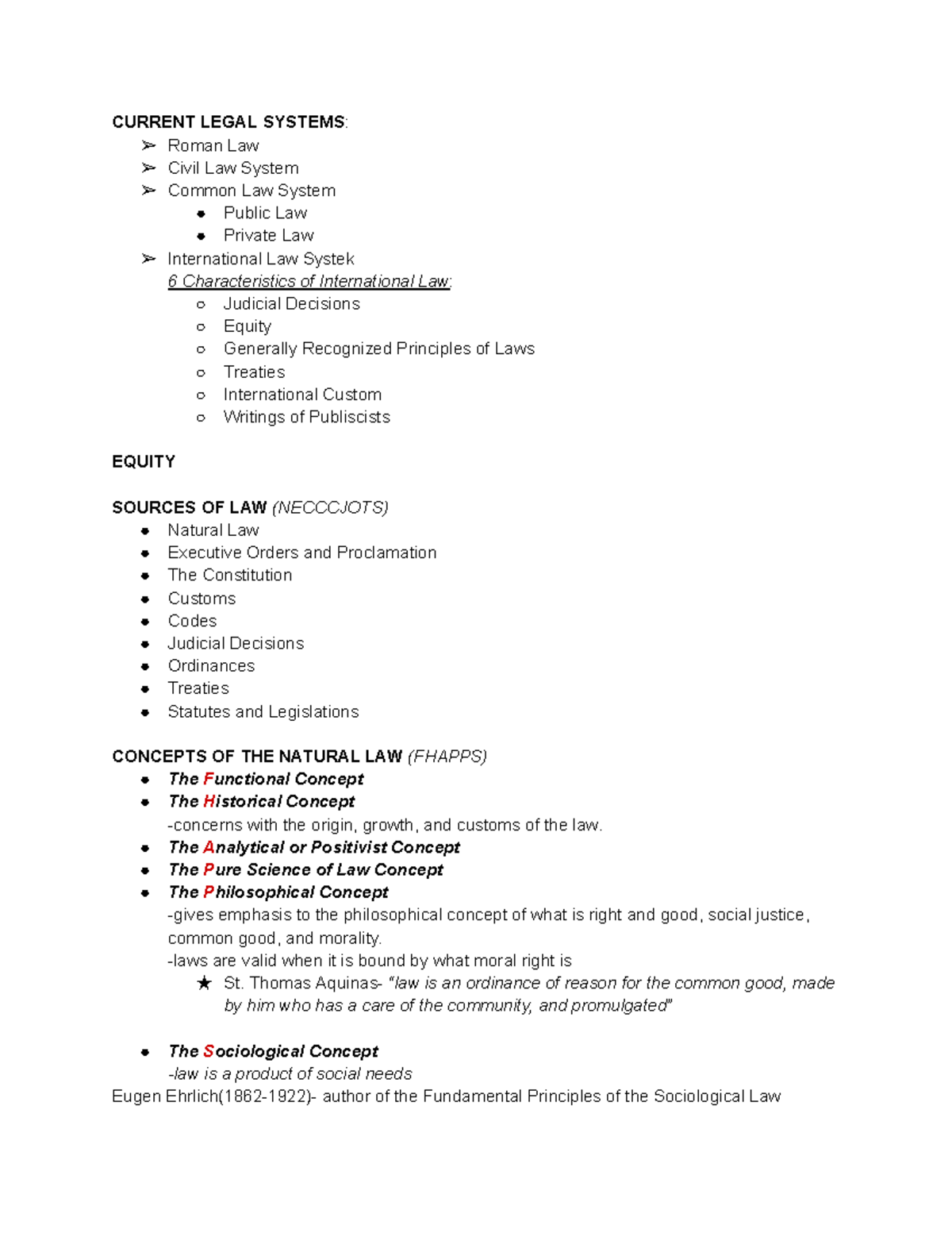 Polgov-shekainah - CURRENT LEGAL SYSTEMS: Roman Law Civil Law System ...