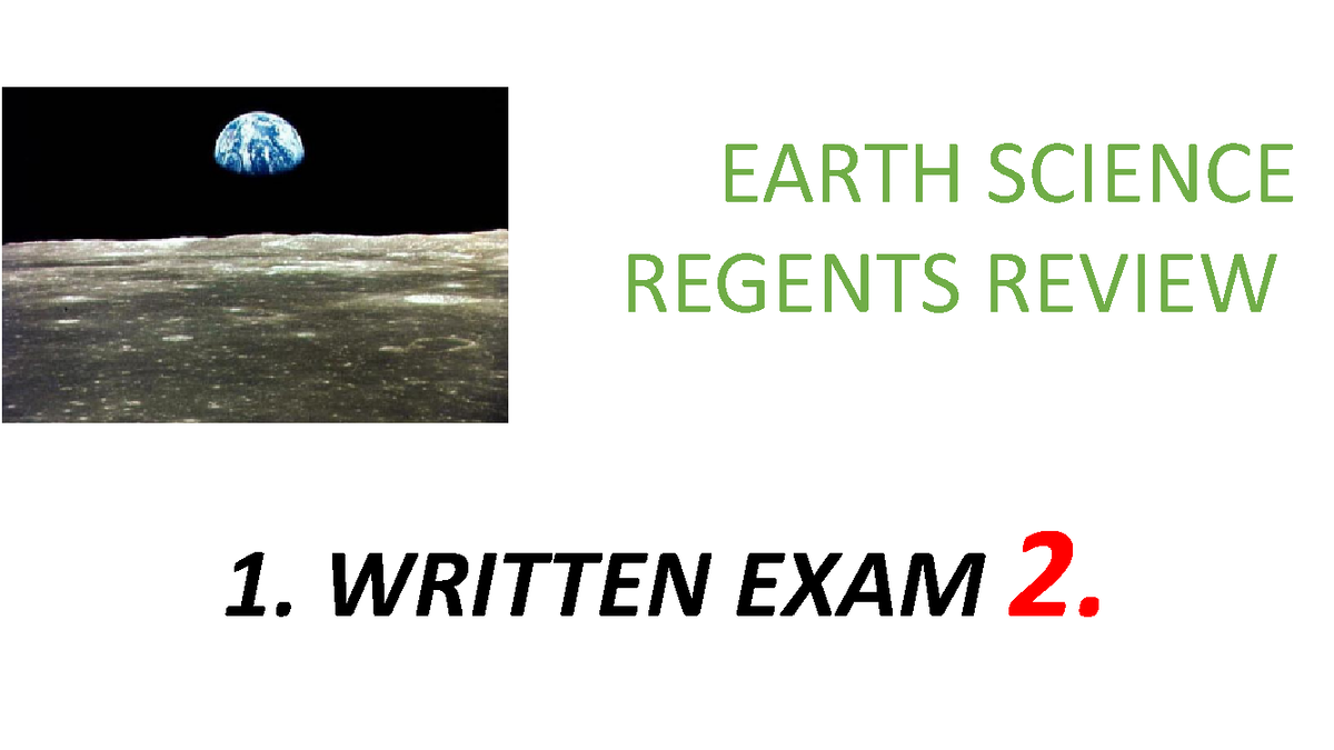 1-Lab Practical Test Review - Earth Science Regents Practice - Studocu