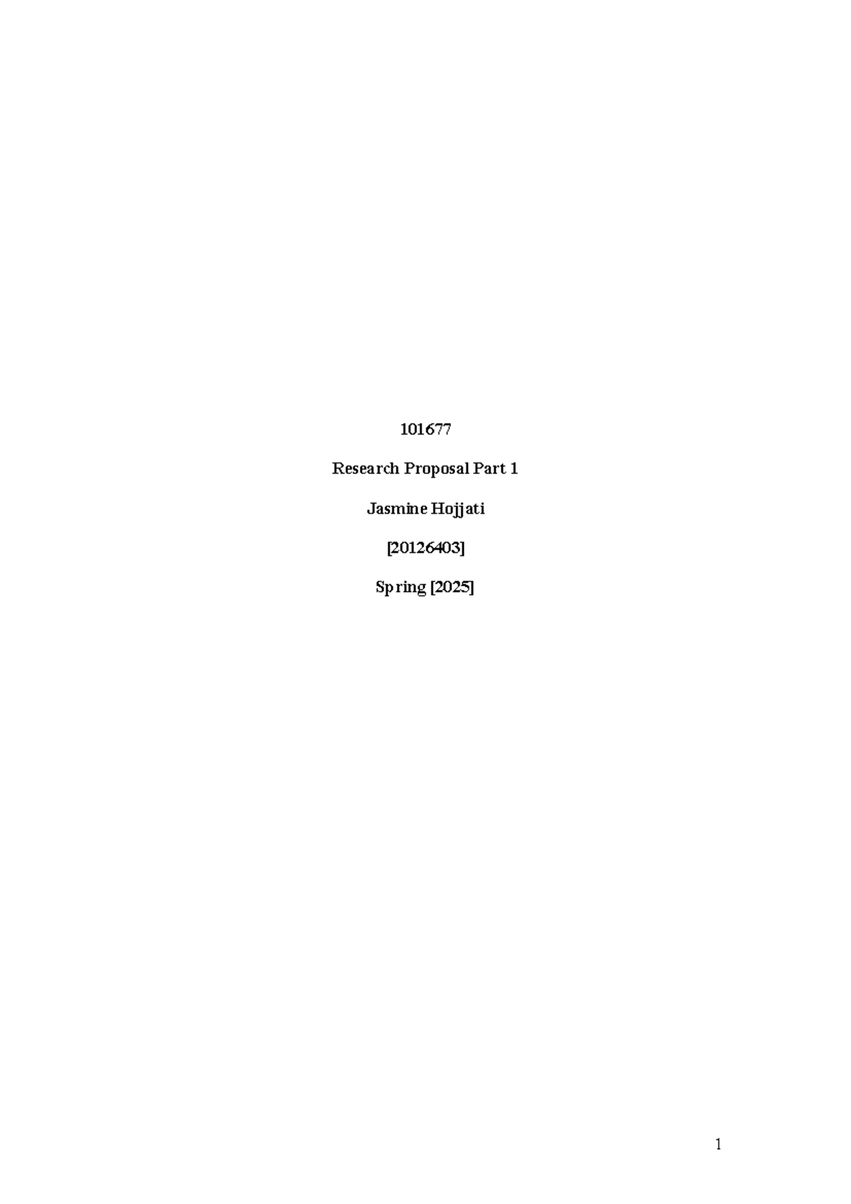 BEHV3007 Research Proposal Part 1: Alcohol's Impact on Eyewitness ...