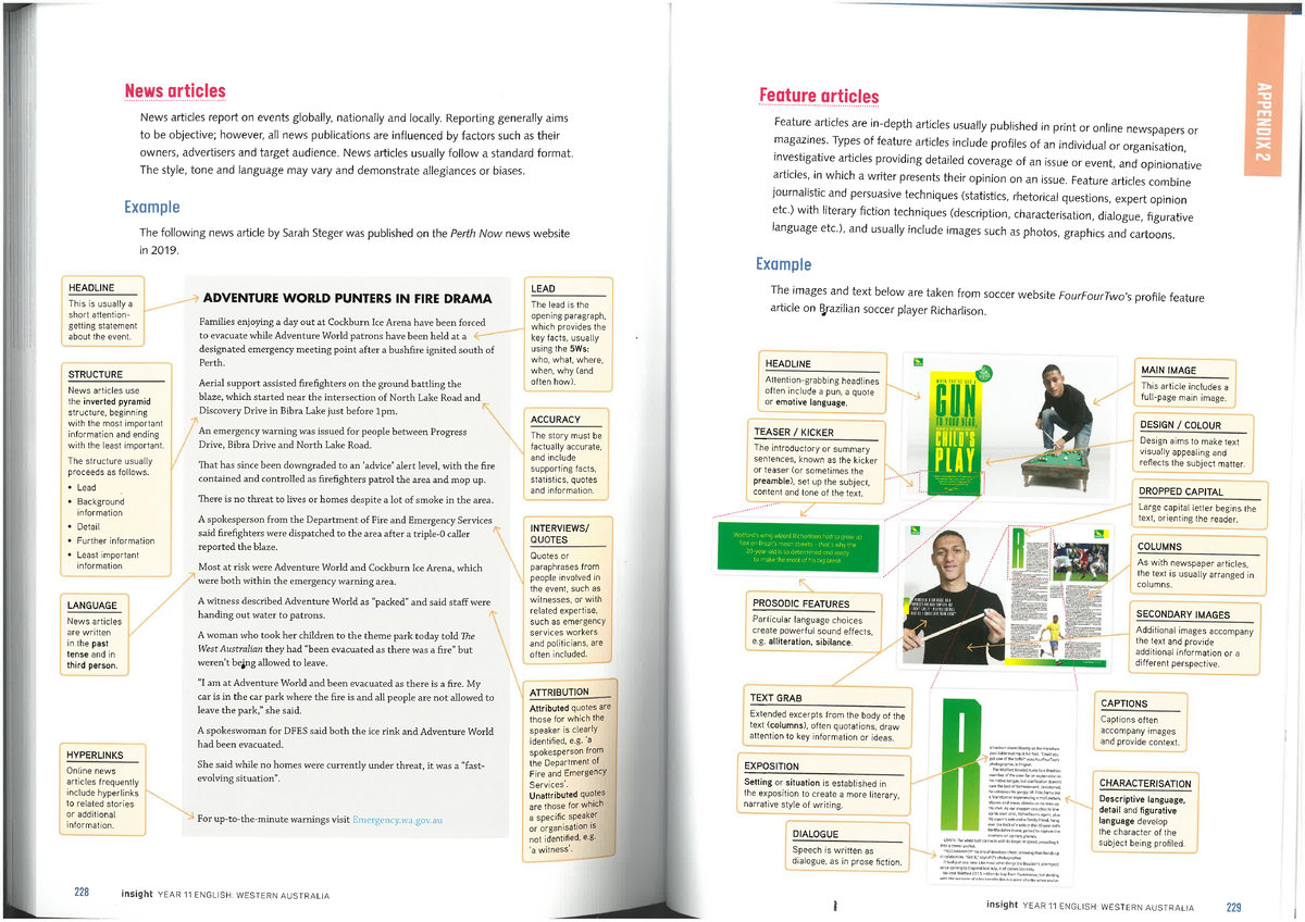 News vs Feature Articles: Understanding Their Key Differences - ENG101 ...