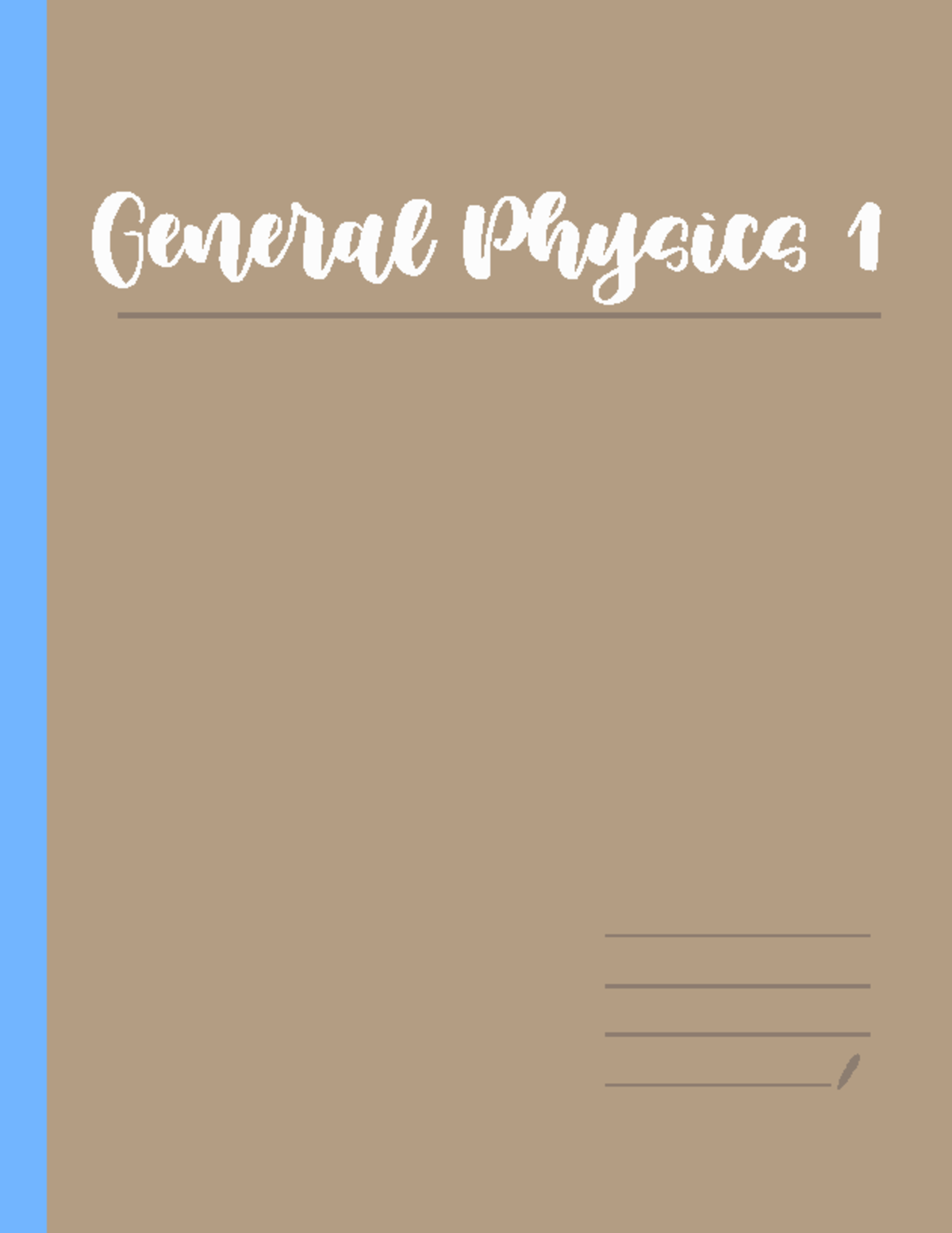 General Physics 1: Vectors and Unit Conversion Quiz Notes - Studocu