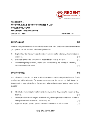 [Solved] Outline the five 5 principles of rule of law - Public Law ...
