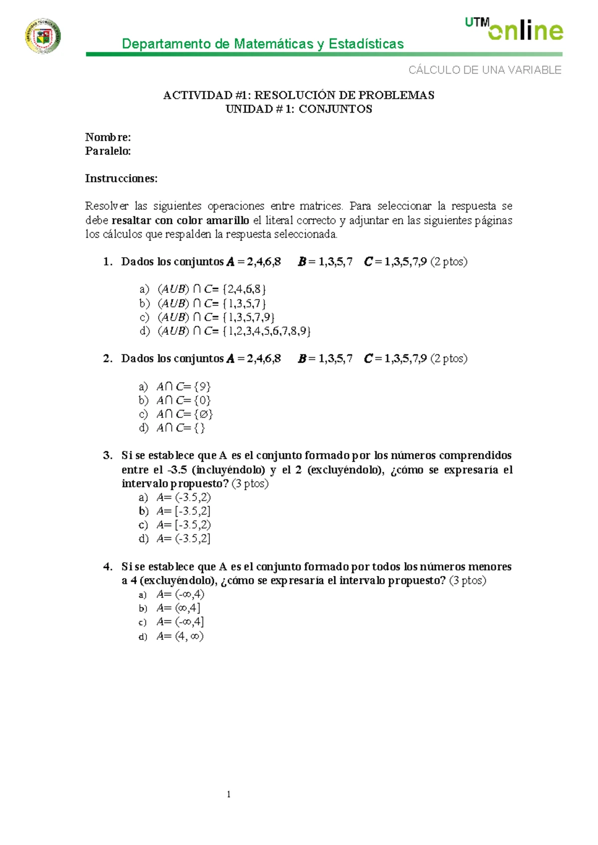 Tarea 6: Evaluación de Contenidos Matemáticos en Geometría - MAEMATICA - Studocu