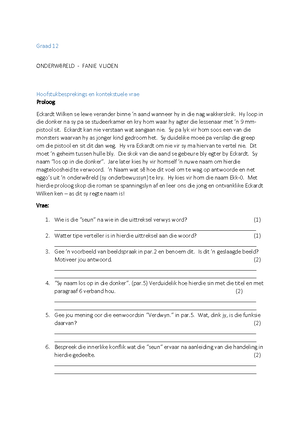 [Solved] hoe skryf word n verslag van n boek geskryf gee n voorbeeld ...