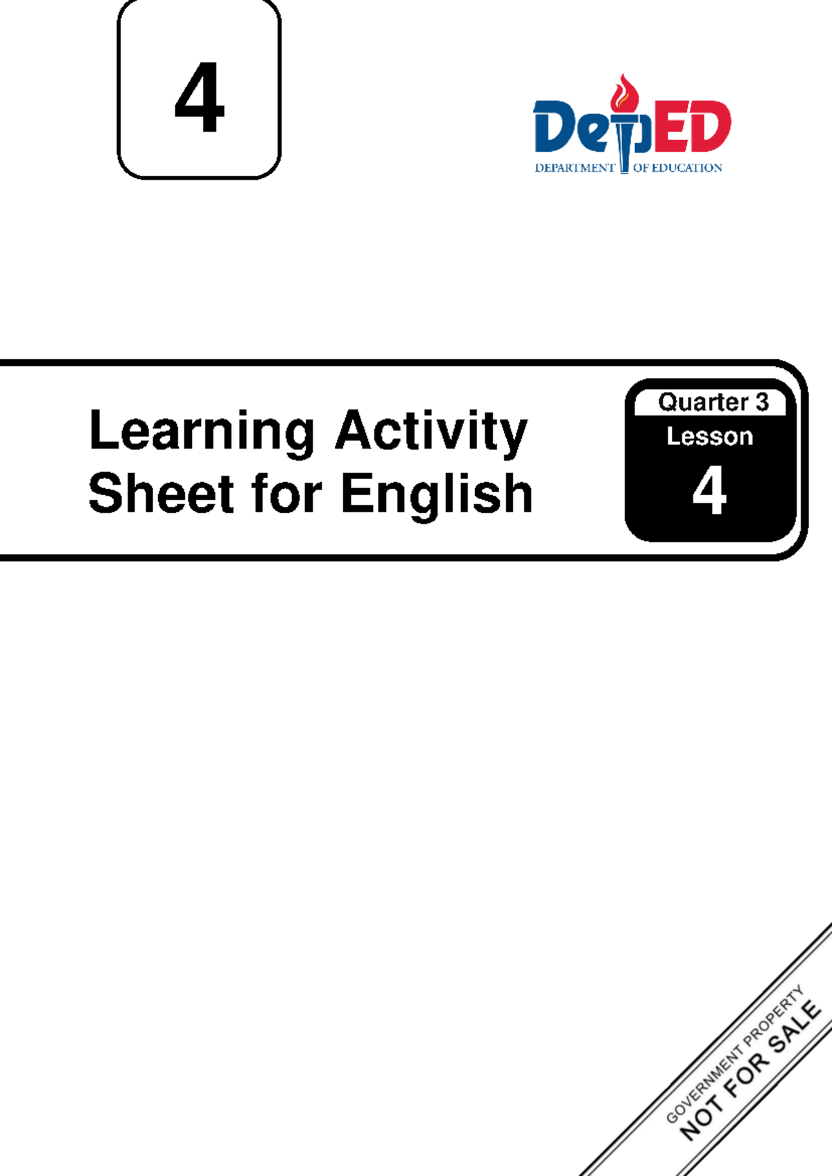 Q3 LAS English 4: Lesson 4 - Haptics & Eye Contact in Communication ...