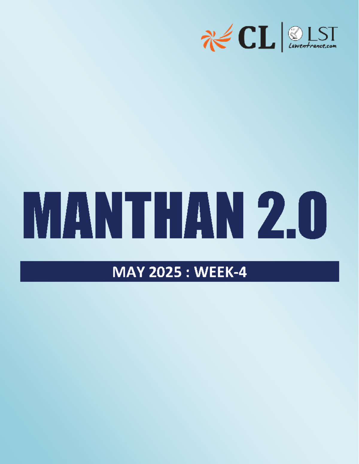 Manthan 2.O May 2025: Key Highlights and Updates - Studocu