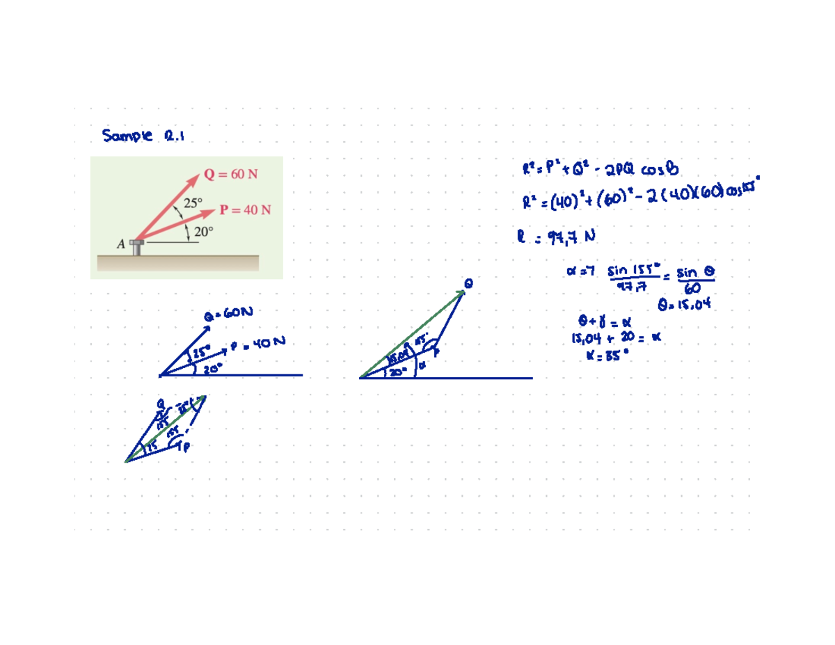 Chapter 2 Exercises & Sample Problems with Solutions - ME 101 - Studocu
