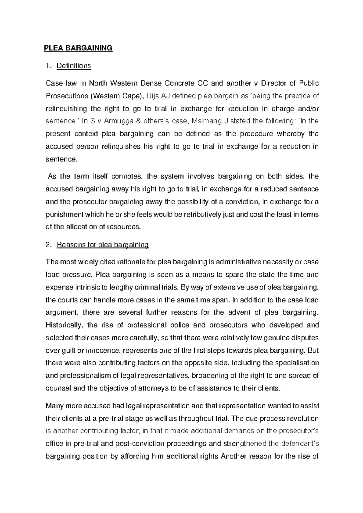 Recusal Application - RECUSAL APPLICATION IN THE ...