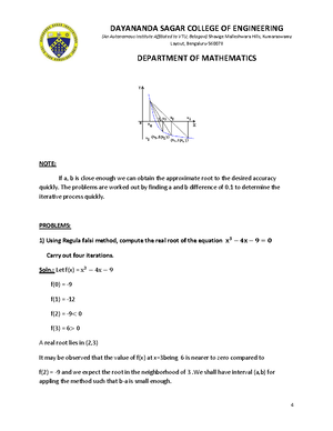 Numerical methods -(1)Unit V - UNIT-V NUMERICAL SOLUTION OF ORDINARY DIFFERENTIAL EQUATIONS ...