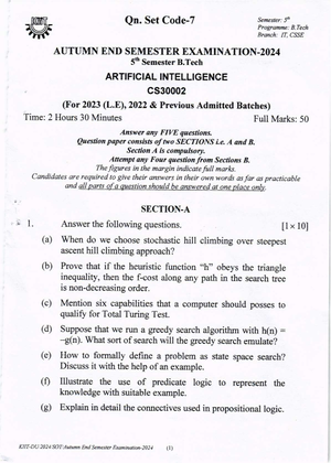 4 Queen Problem Solved Using Genetic Algorithm (GA) - AI 101 - Studocu