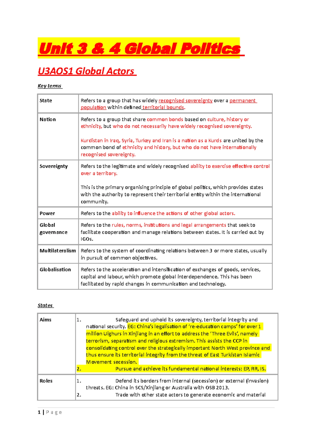 A level Politics Specification - Pearson Edexcel Level 3 Advanced GCE ...