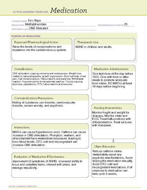 Sertraline (Zoloft) Medication ATI Template - ACTIVE LEARNING TEMPLATES ...