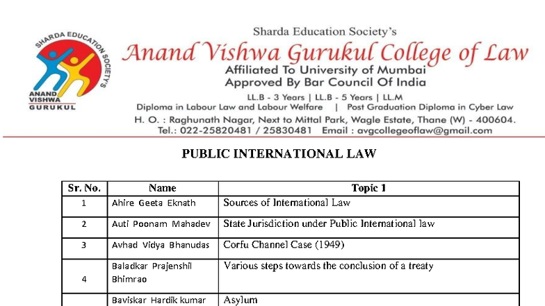 PIL Topics Overview: Key Concepts and Cases for Study - Studocu