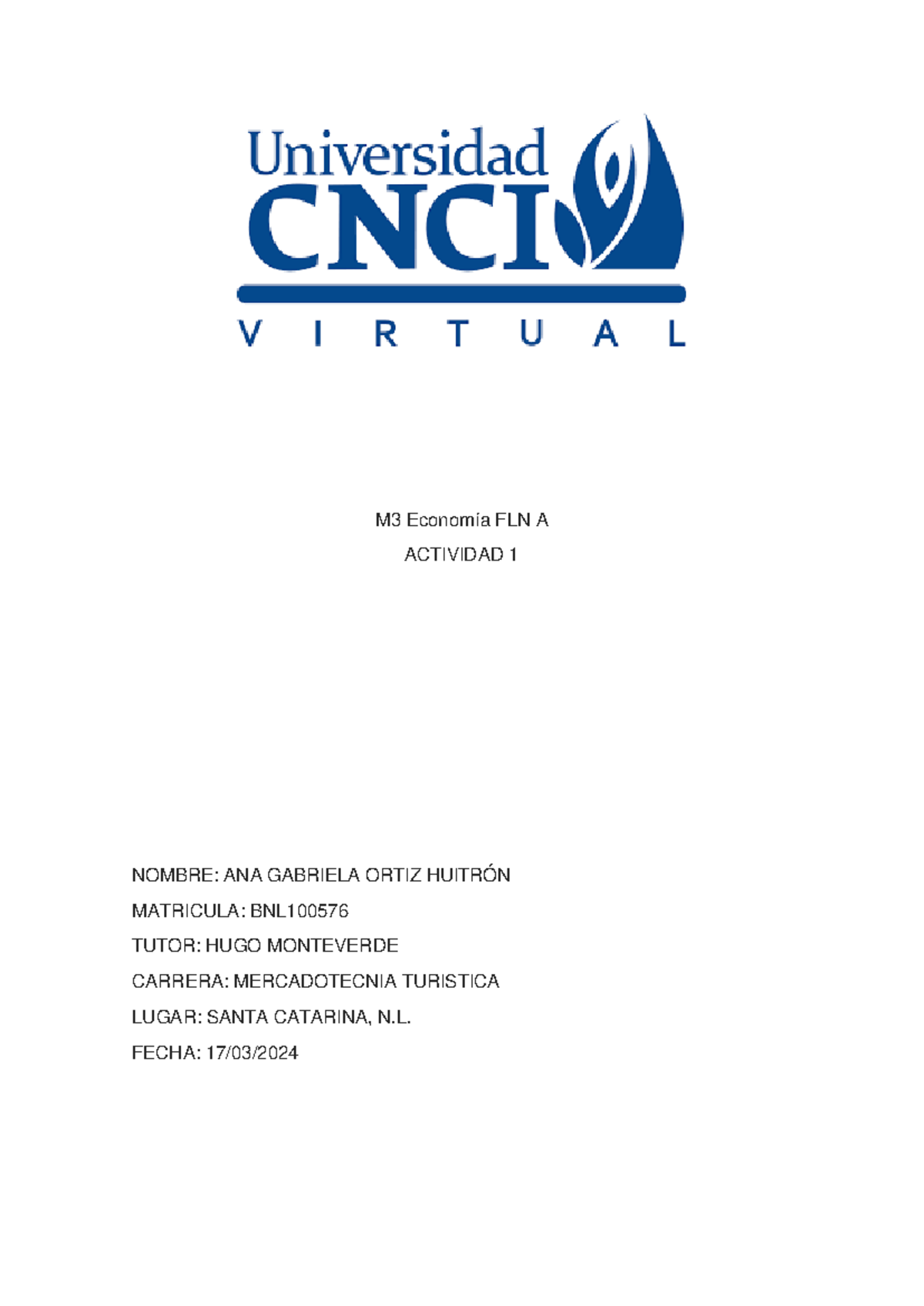 M3 Economía FLN A - Actividad 1: Proceso Económico y Su Importancia ...