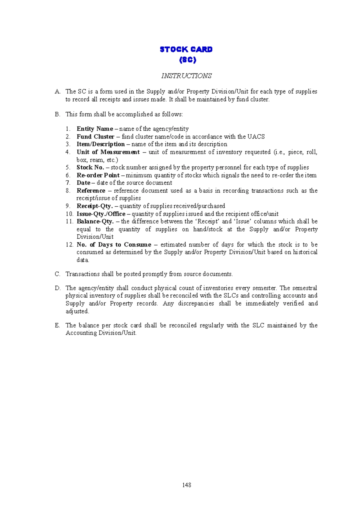 RPCI Inventory Physical Count Report Instructions: A Complete Guide ...