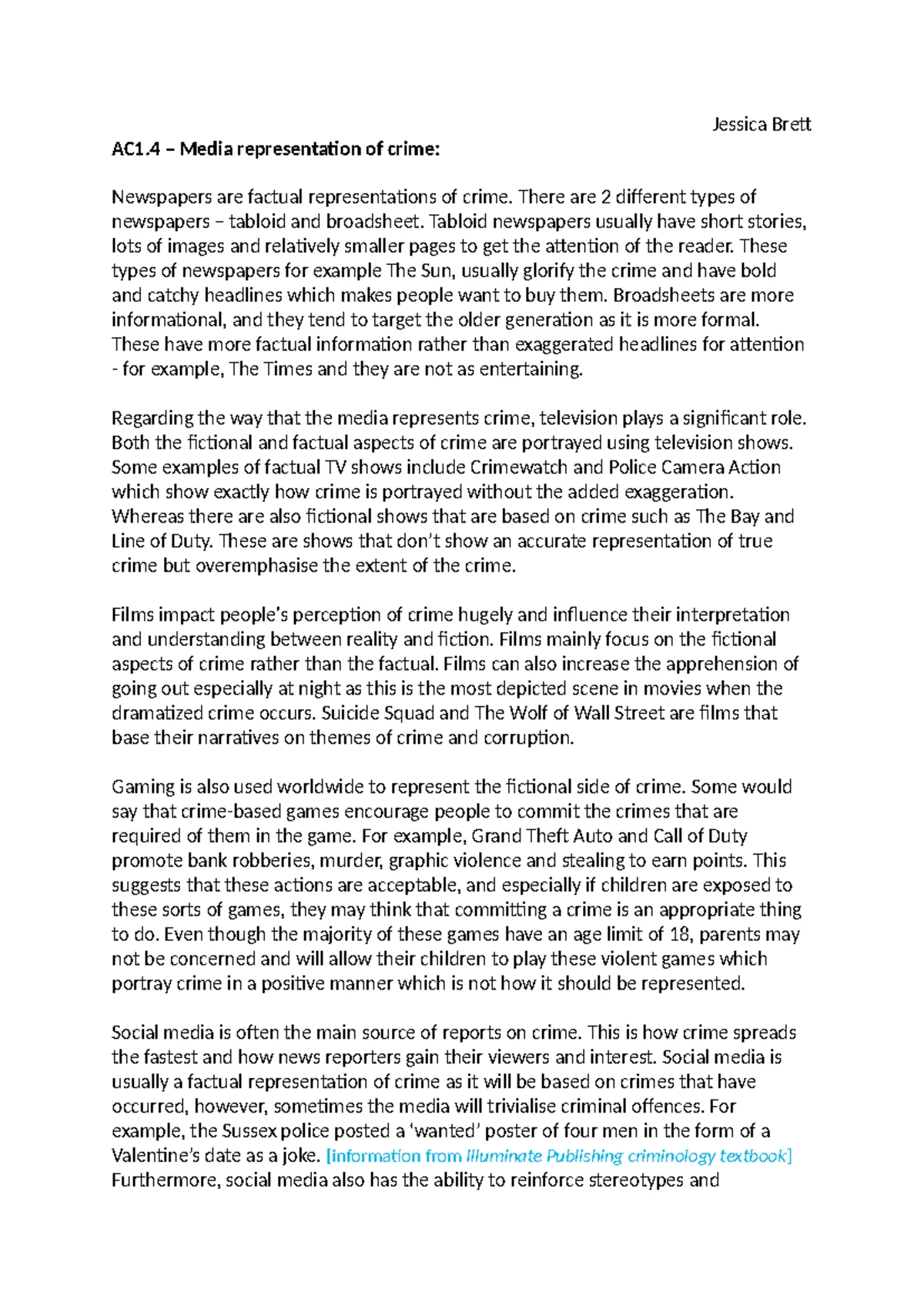 Crim 101 Practice Questions: Evaluating Police, CPS, Judiciary ...