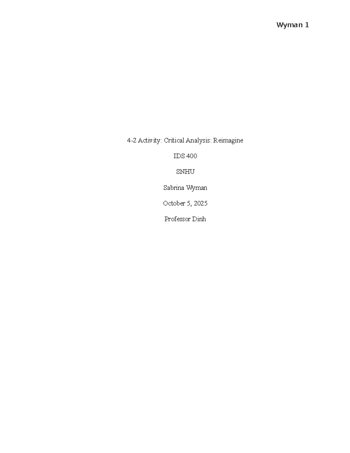 IDS 400 Module 4 Activity: Critical Analysis of Age Diversity in Retail ...