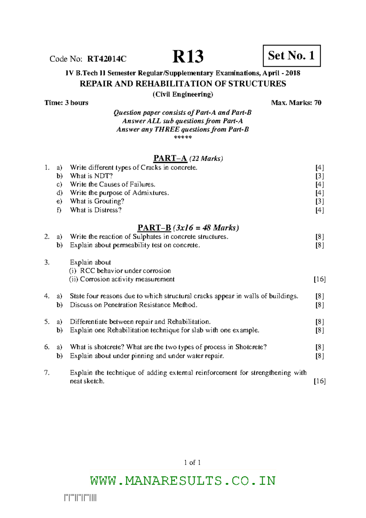 RT42014 C04 2018 - REPAIR AND REHABILITATION OF STRUCTURES Exam Guide ...