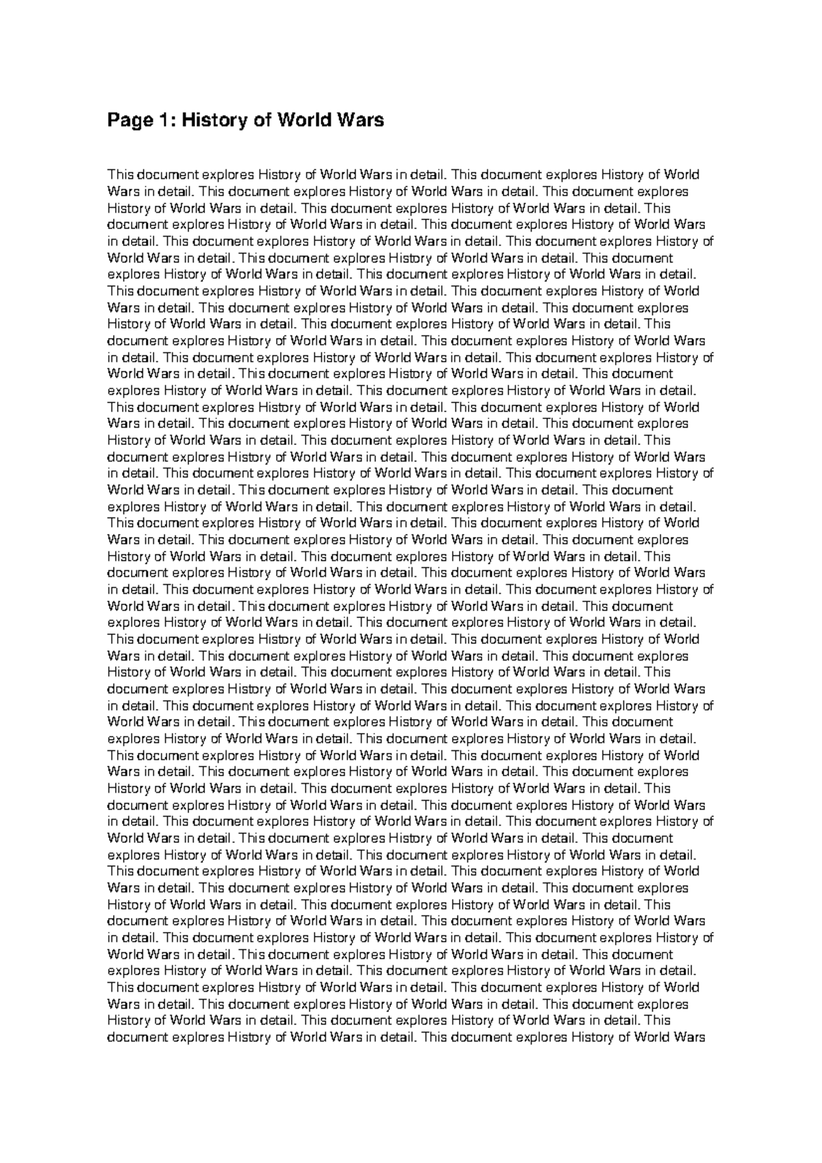History of World Wars: Detailed Study Notes (Course Code: UJ6) - Studocu