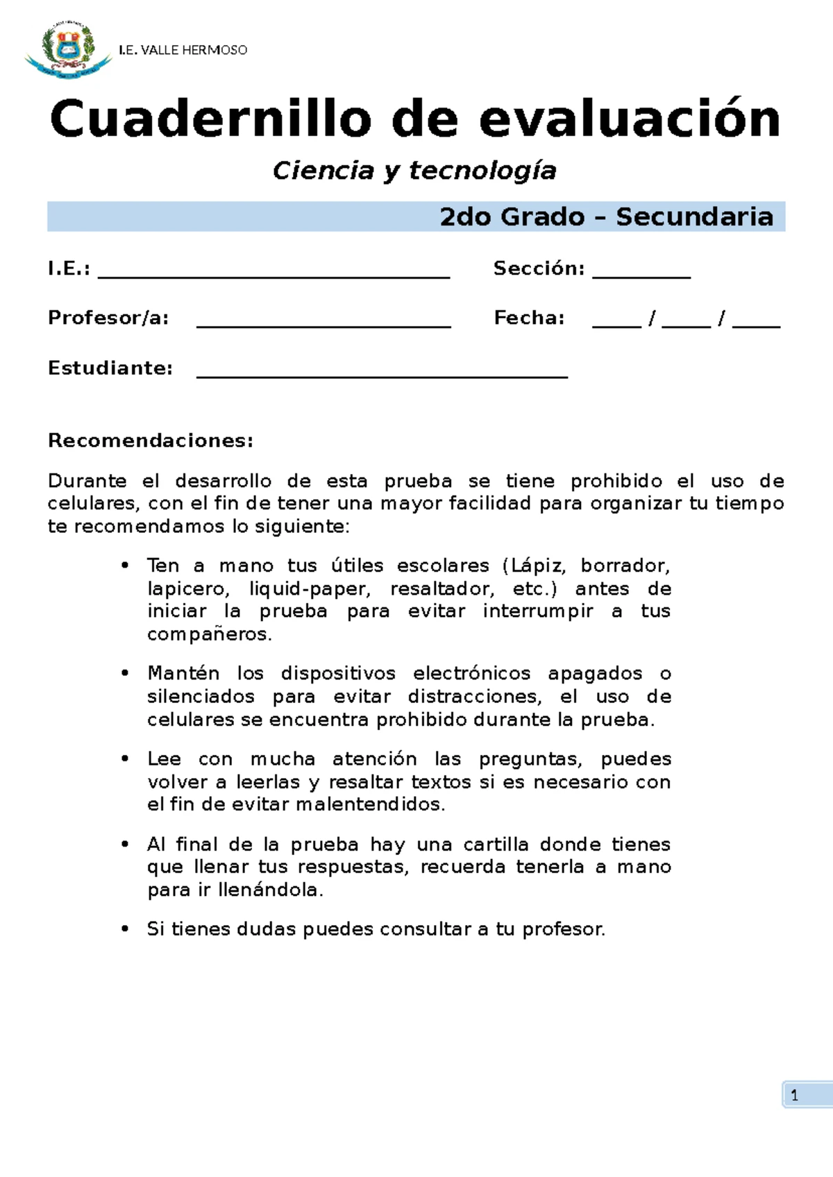 1. sesion Descubrimos la posición de los objetos - Sesión de ...