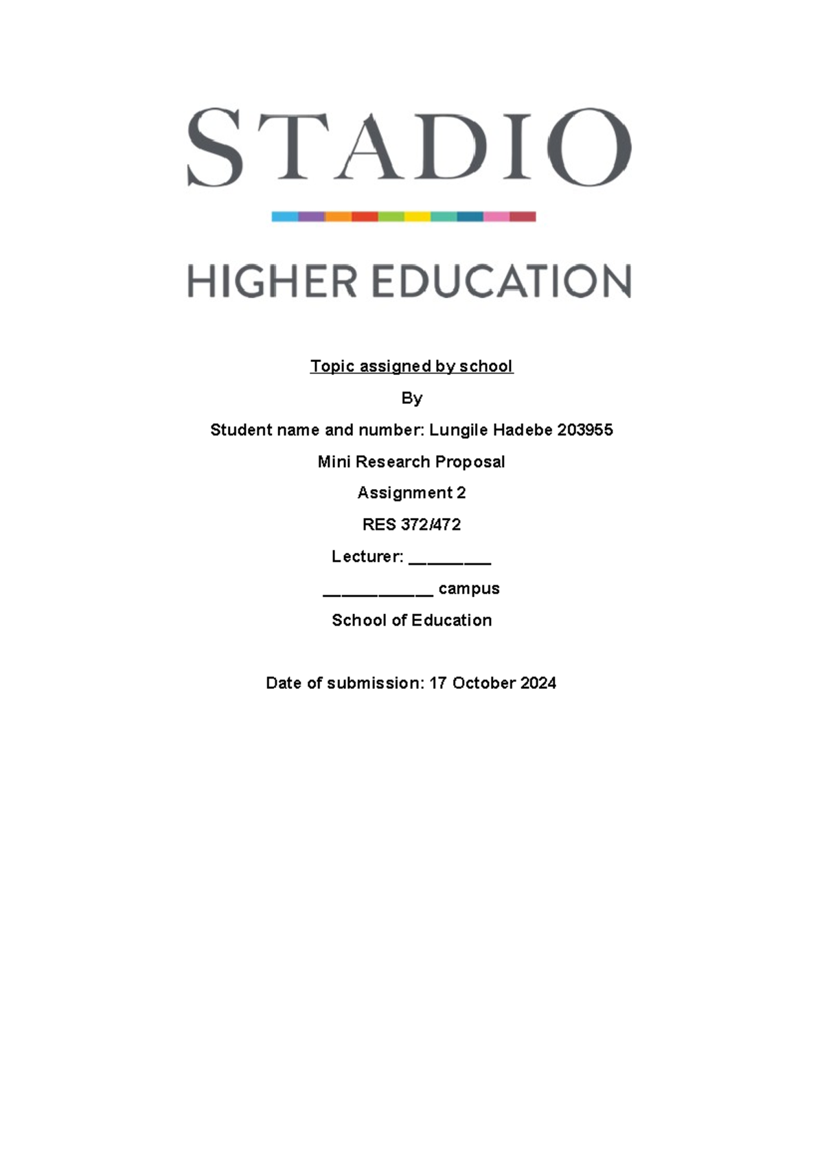 Teachers' Perspectives on Inclusive Education Practices: RES 372 Mini ...