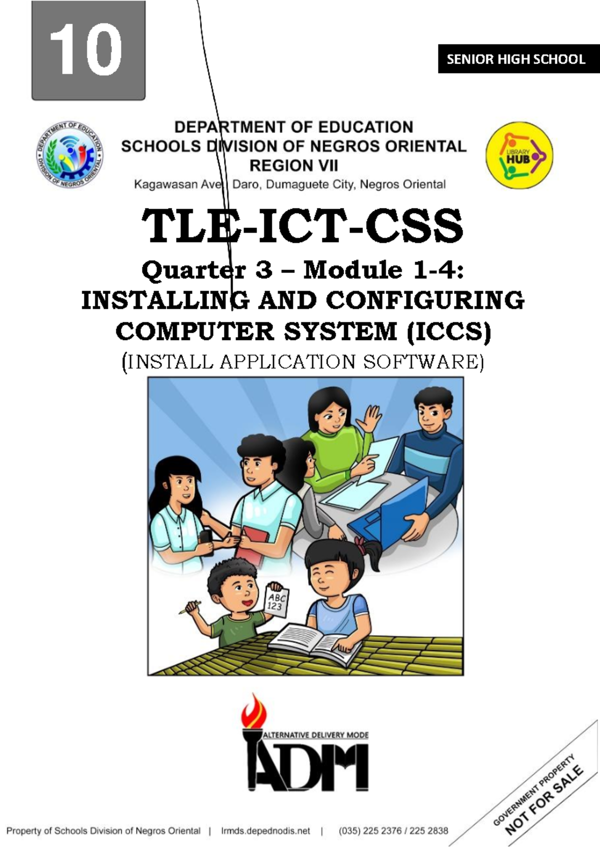 TLE-ICT-CSS-10 Q3-Module 1-4: Installing & Configuring App Software - Studocu