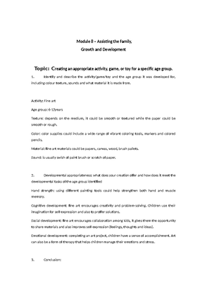 Module 5 assignment PSW - Module 5 – Abuse and Neglect Assignment ...