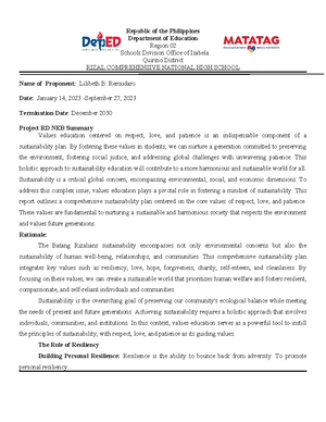 Accomplishment-Report - Inset 2024 - Department of Education SCHOOLS ...