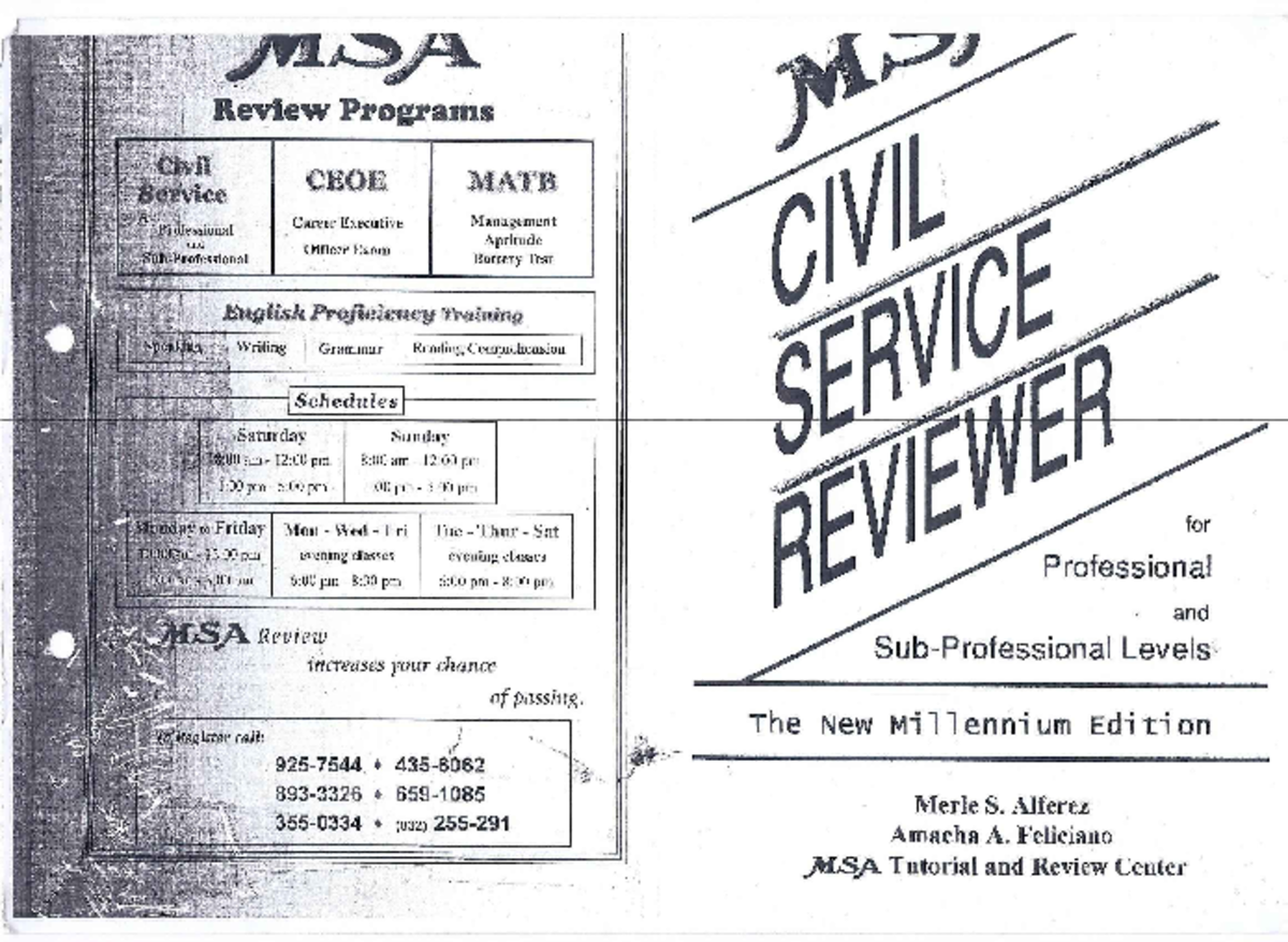 124402689 MSA Civil Service Reviewer pdf - Introduction to College Math ...