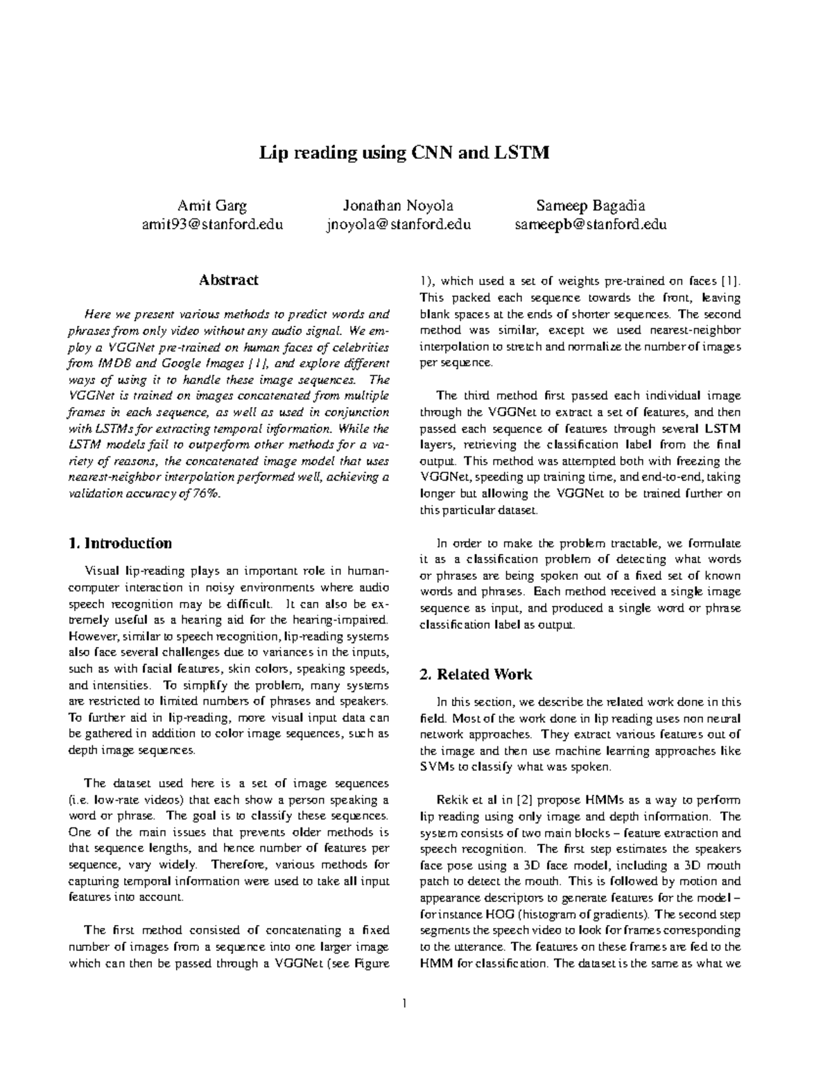 Lip Reading Techniques: CNN & LSTM Approaches to Visual Speech ...