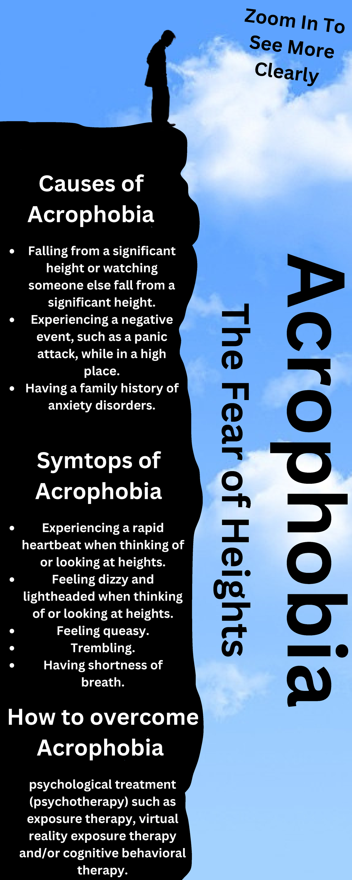 Acrophobia - A Finished Product for phobias you can use. - Acrophobia ...