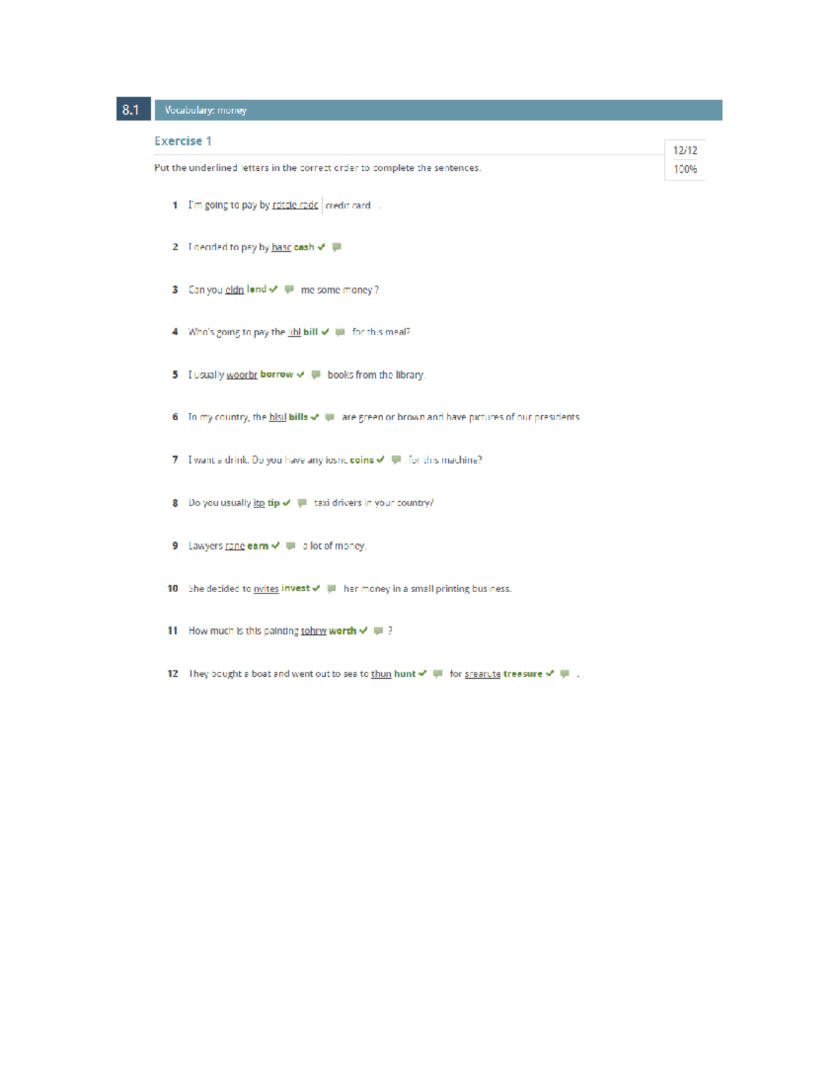 English Lab Unit 8 Answers and Explanations - Studocu