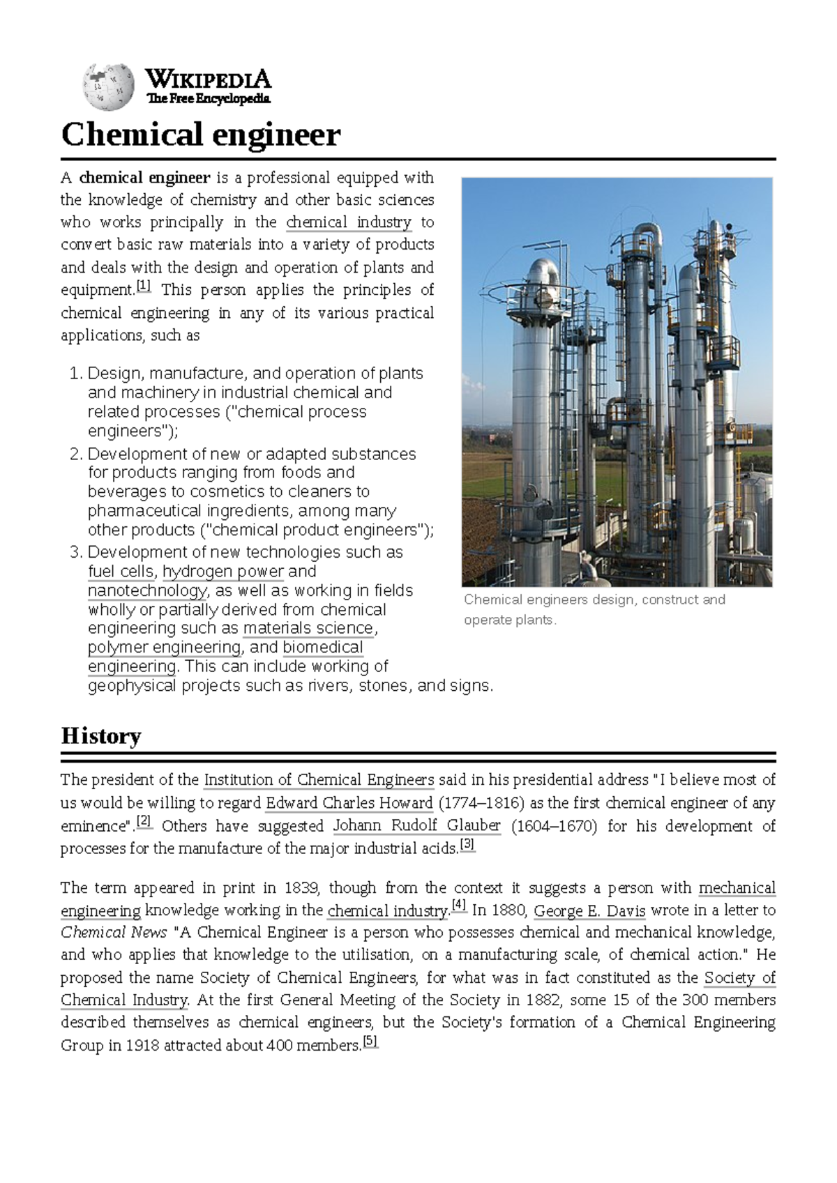 Chemical Engineering Profession Overview and Salary Survey Analysis ...