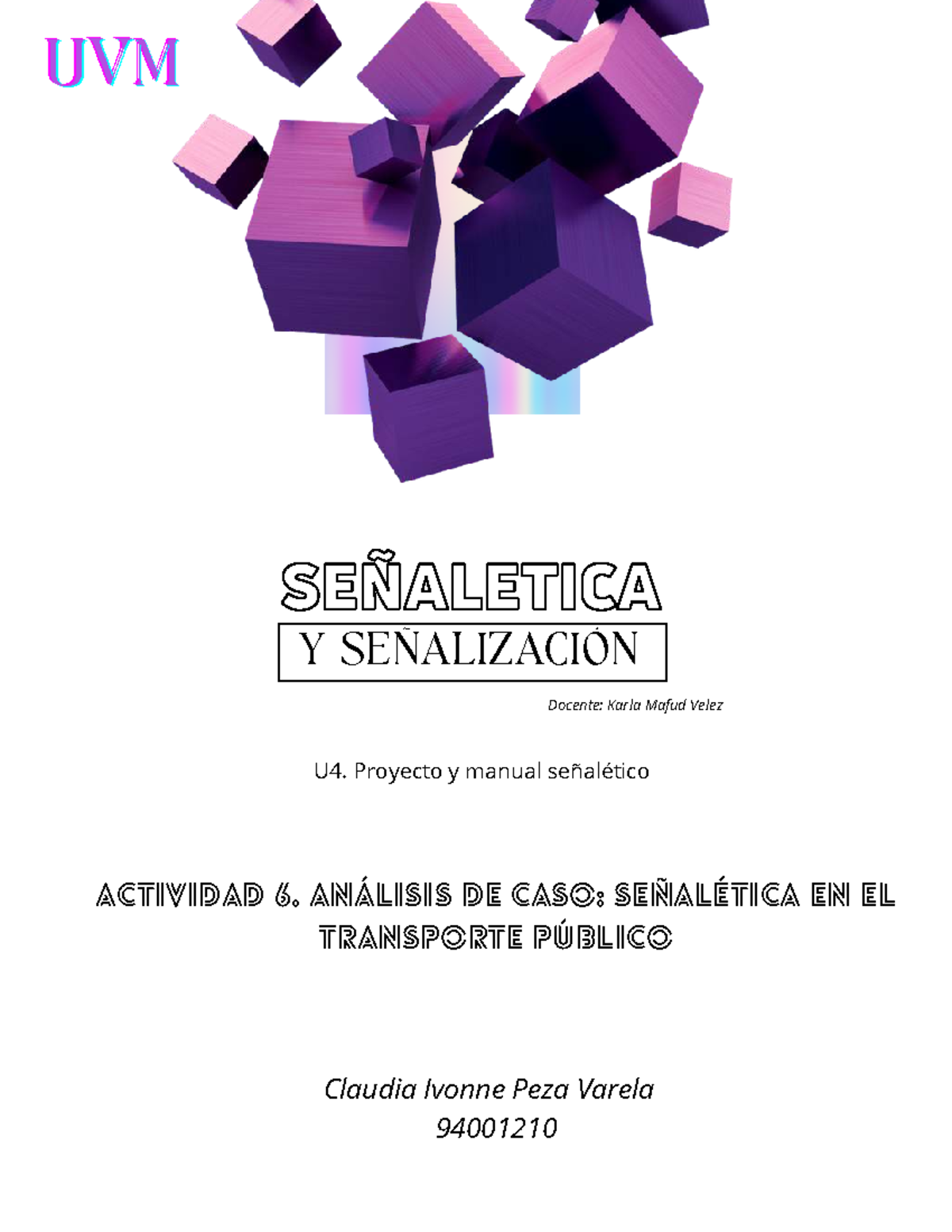 Análisis de Caso: Señalética del Metro de la CDMX - A6 CIPV SS - Studocu