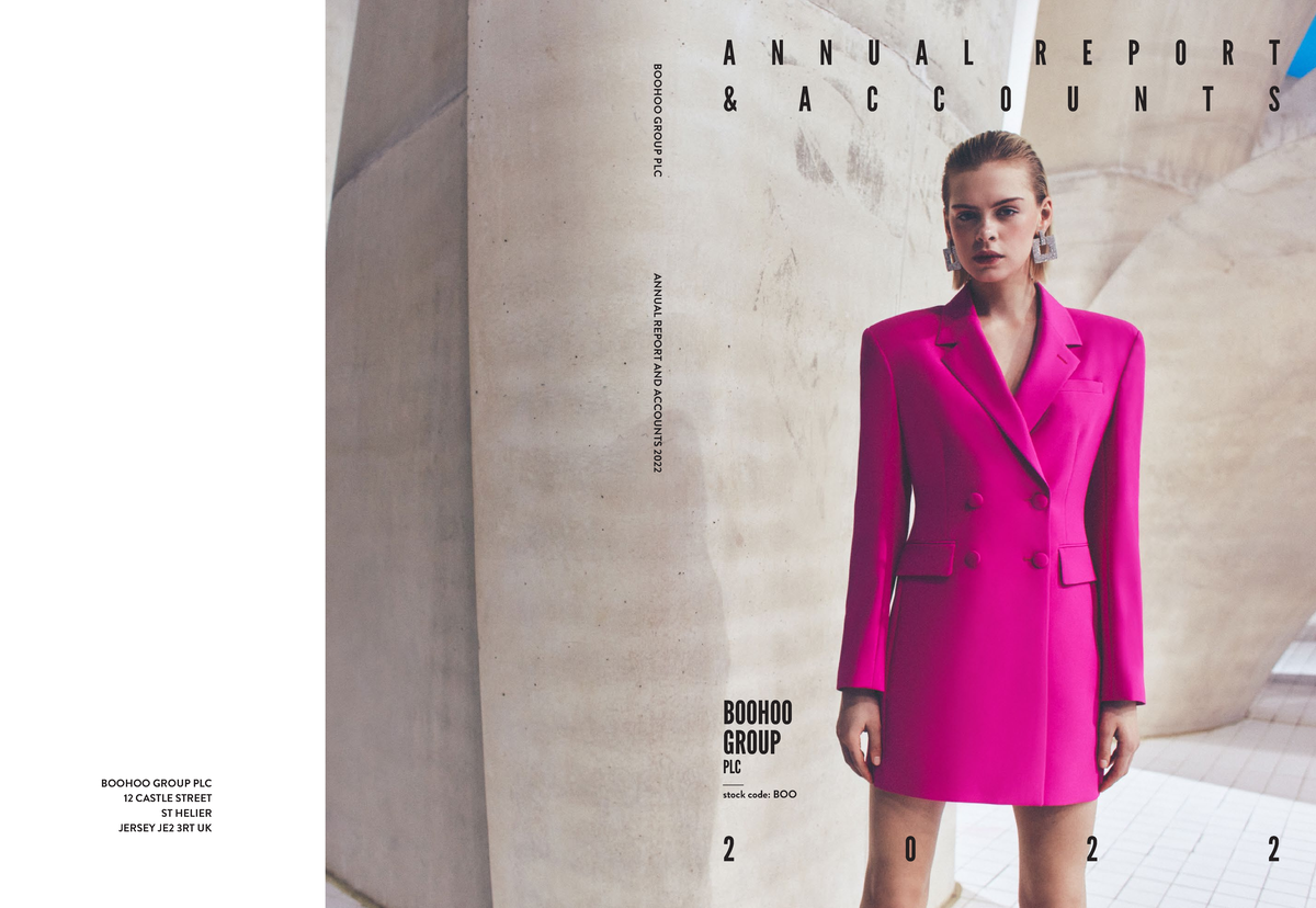 Boohoo Group plc Annual Report & Accounts 2022 (Stock Code: BOO) - Studocu