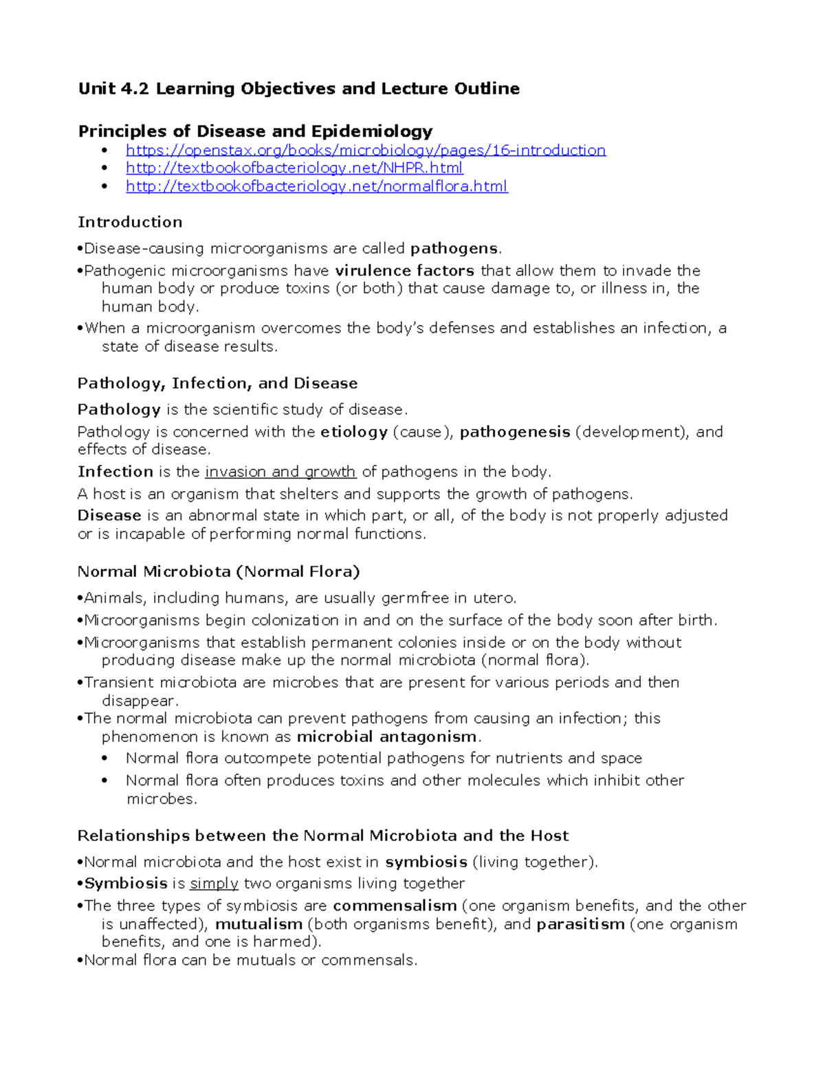 4.2 Learning Objectives + Notes - Unit 4 Learning Objectives and ...