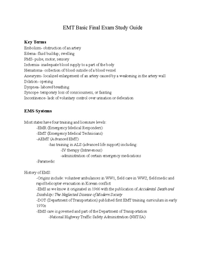 CNA Notes - Summaries and bullet points of every chapter in The Nursing ...