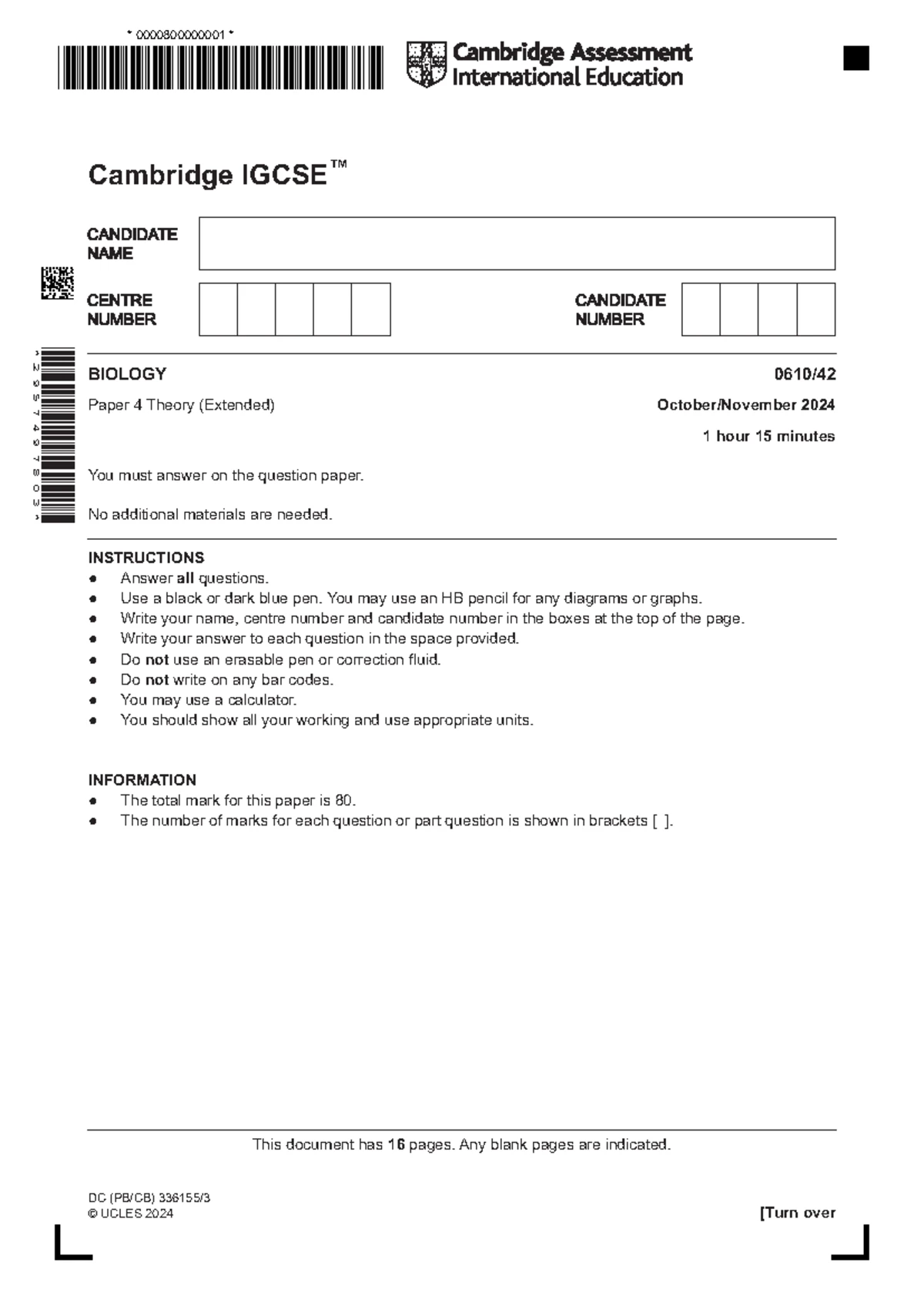 CAIE IGCSE Computer Science 0478 Theory Notes v4 (2023-2025) - Studocu