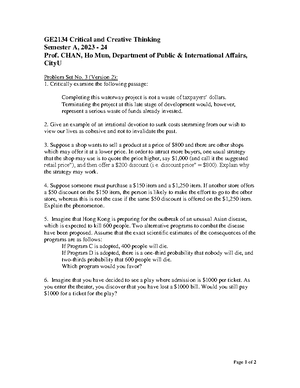 CGE14411 - Week 3 tutorial outline - UOW College Hong Kong CGE14411 ...