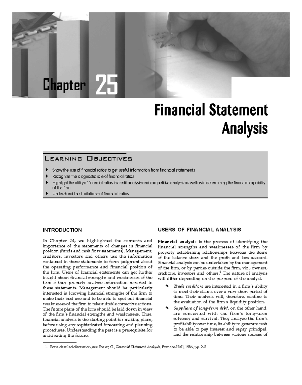 Chapter 25: Financial Statement Analysis - Key Ratios and Insights - Studocu