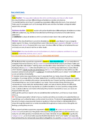 A Level NT Revision - Edexcel A Level RS New Testament Revision 1 ...