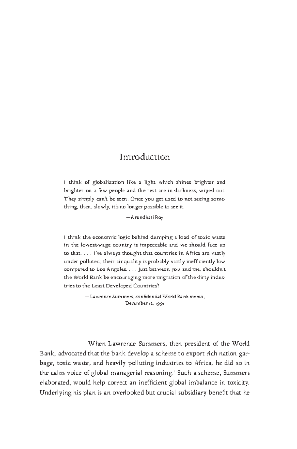 Slow Violence & Environmentalism of the Poor: Global Perspectives ...