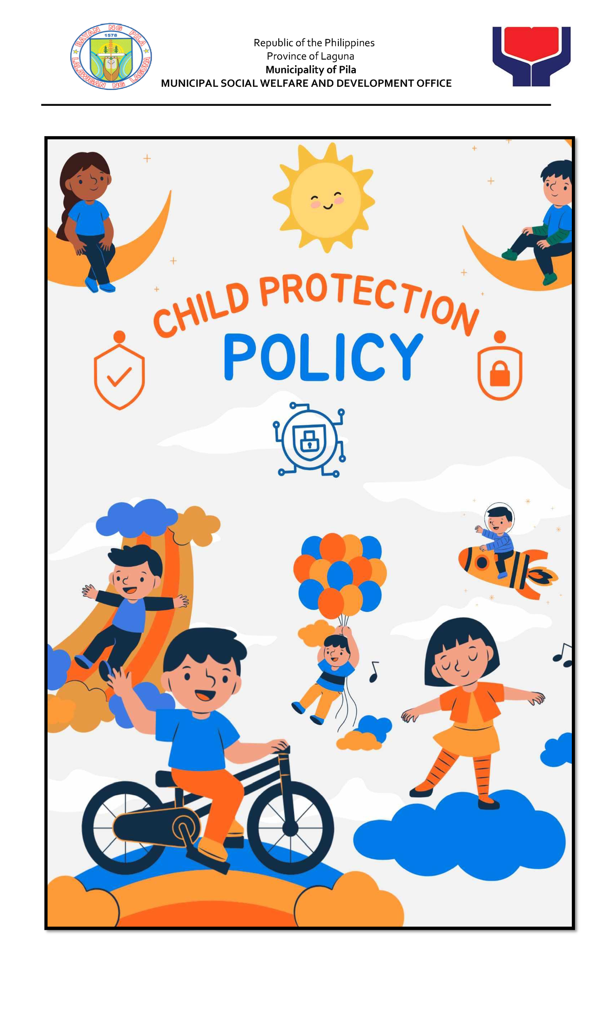 2023 MSWD - Comprehensive Child Protection Policy for Pila, Laguna - Studocu