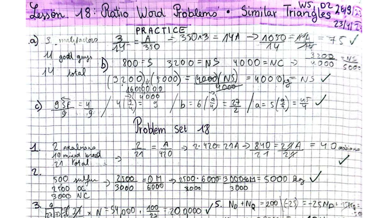 Algebra 2 Sample - Semester 2, Week 32, Day 5 Notes - Studocu