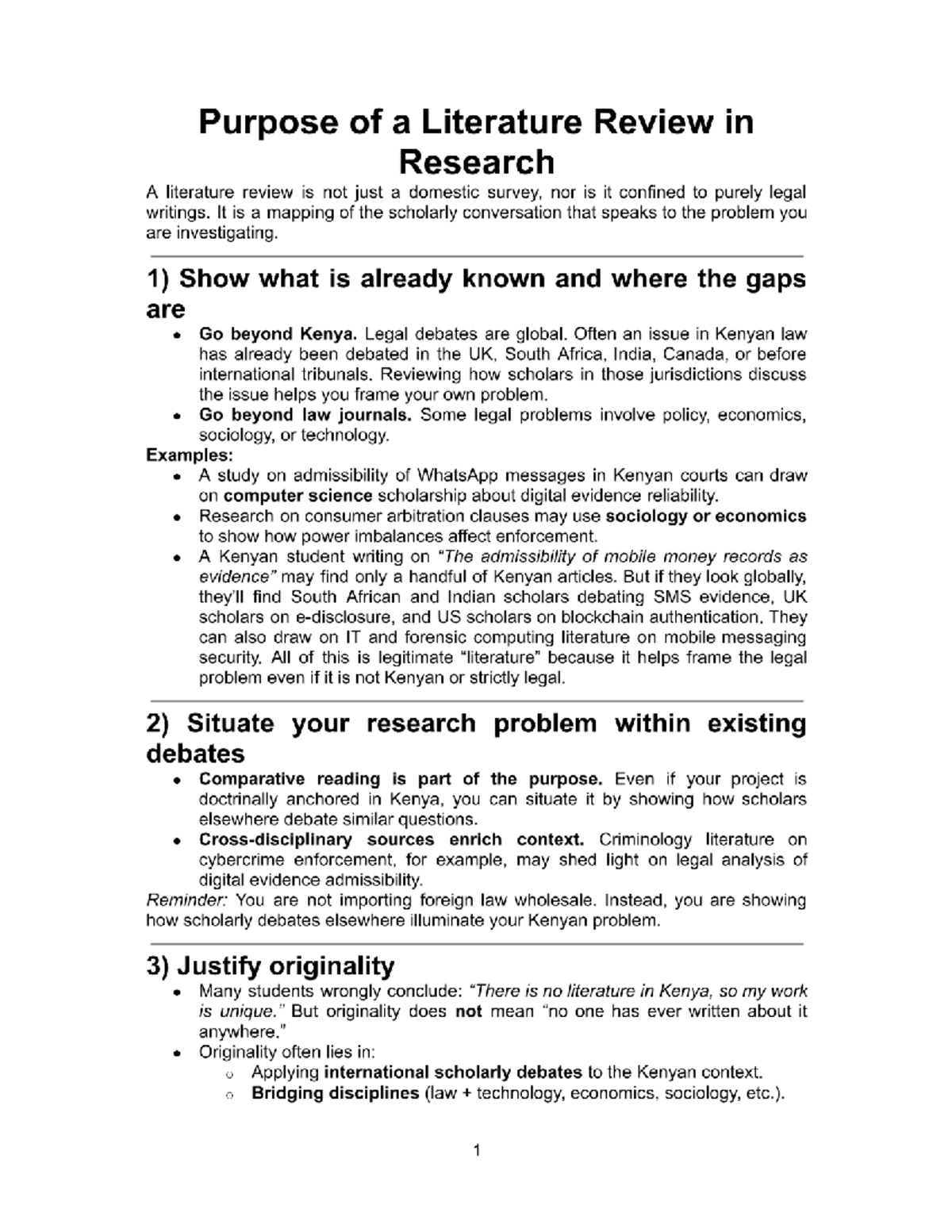 Literature Review Purpose in Research: A Guide for Academic Excellence ...