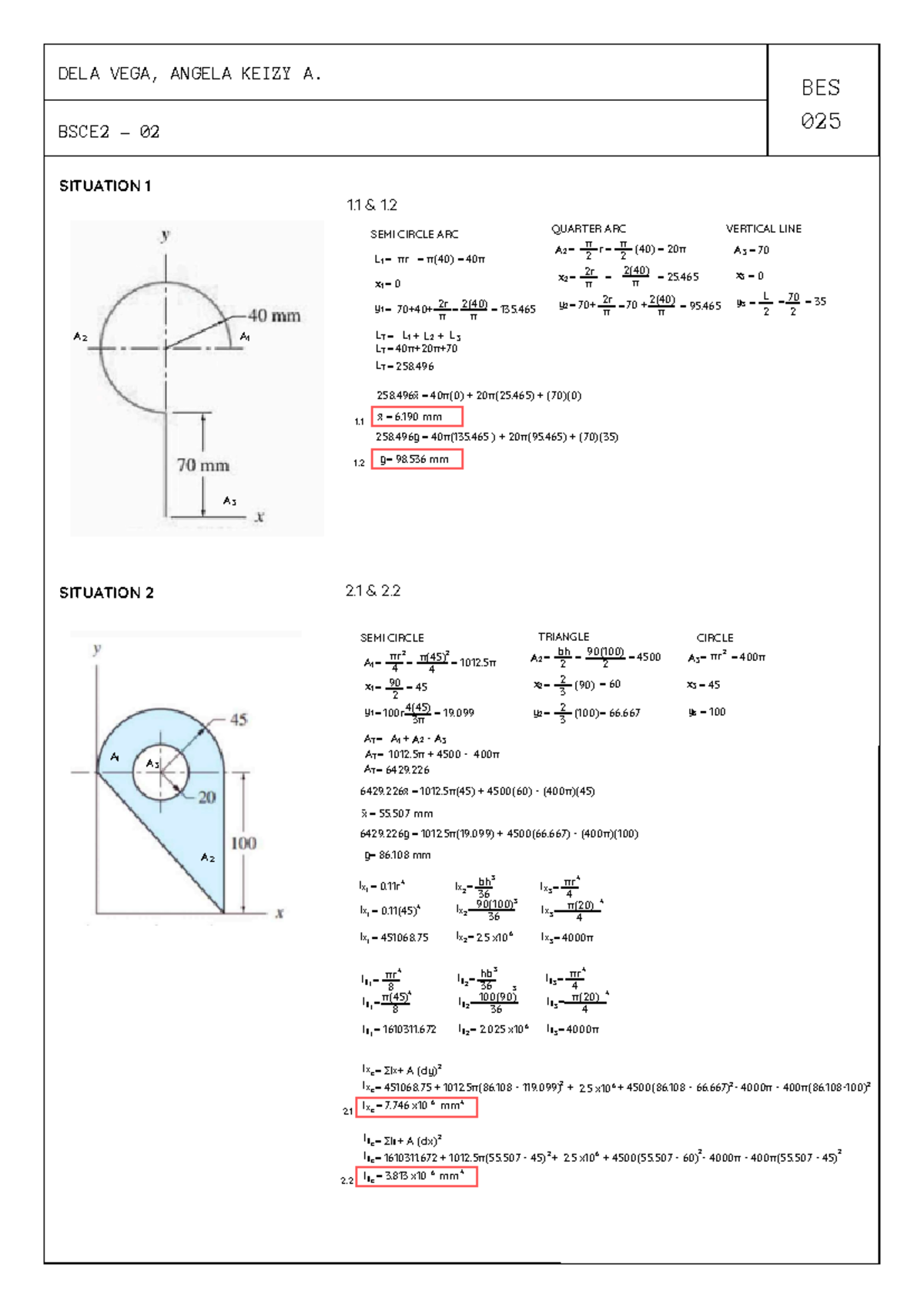 Problem SET SRB - BES 025 DELA VEGA, ANGELA KEIZY A. BSCE2 - 02 ...