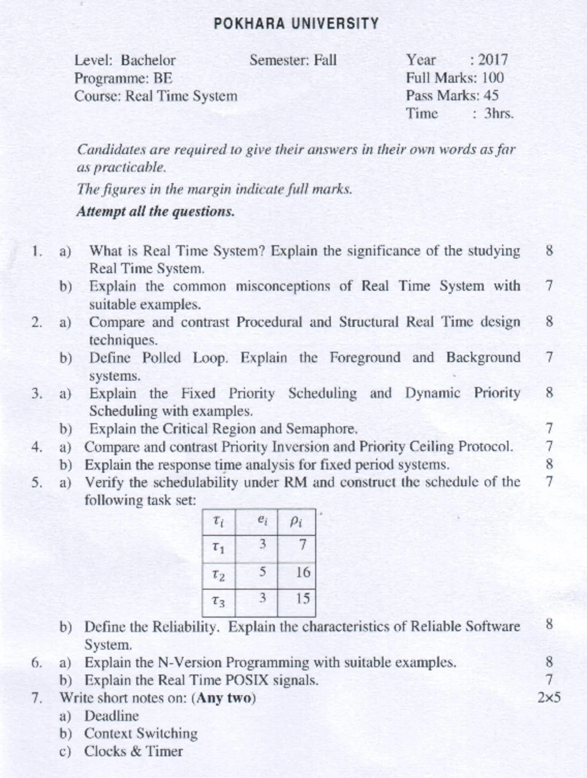 SPM-19 Fall: Software Project Management Past Exam Questions - Studocu