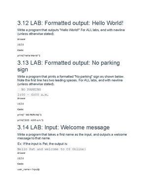 [Solved] 9 Functions can be used to replace multiple code statements that - Introduction To ...