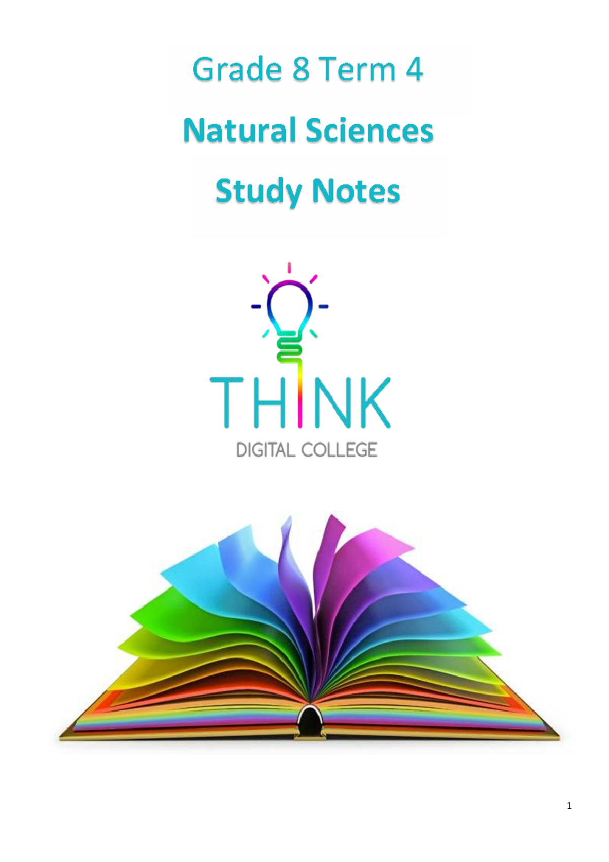 Grade 8 Term 4 Natural Sciences Study Notes: The Sun and Solar System ...